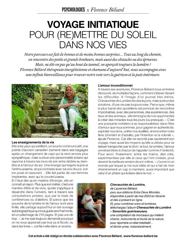 Mon livre - Florence Beliard